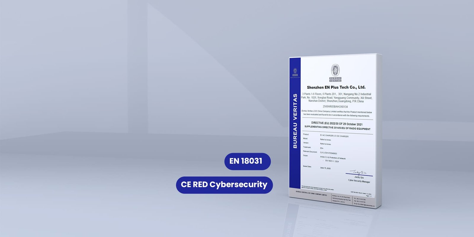 EN Plus Receives EU RED Cybersecurity Certification to Meet Mandatory ...